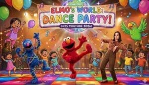 Get Moving! "Elmo’s World: Dance Party!" Hits YouTube in 2026